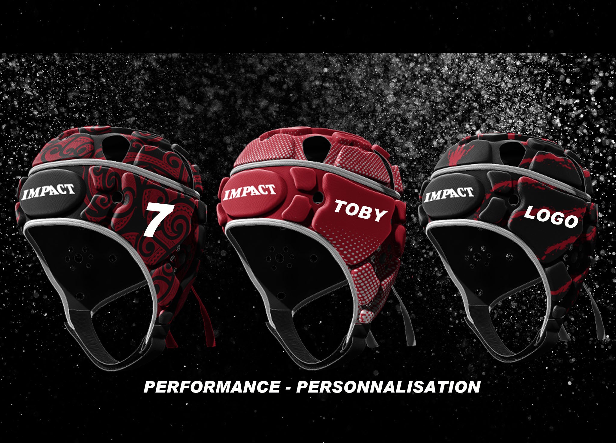 Impact Rugby Casque Personnalisé